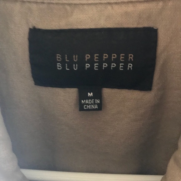 Blu Pepper | Jackets & Coats | Blu Pepper Jacket | Poshmark